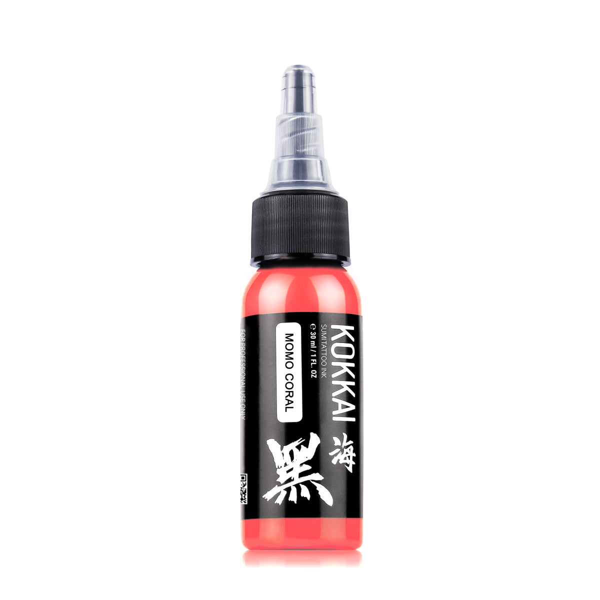 Momo Coral Tattoo Ink | Vibrant Coral Pink by Kokkai Sumi – KOKKAI SUMI INK