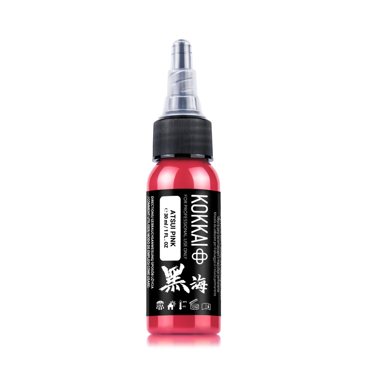 Atsui Pink Tattoo Ink | Sumi-Inspired Bold Pink for Dynamic Designs ...