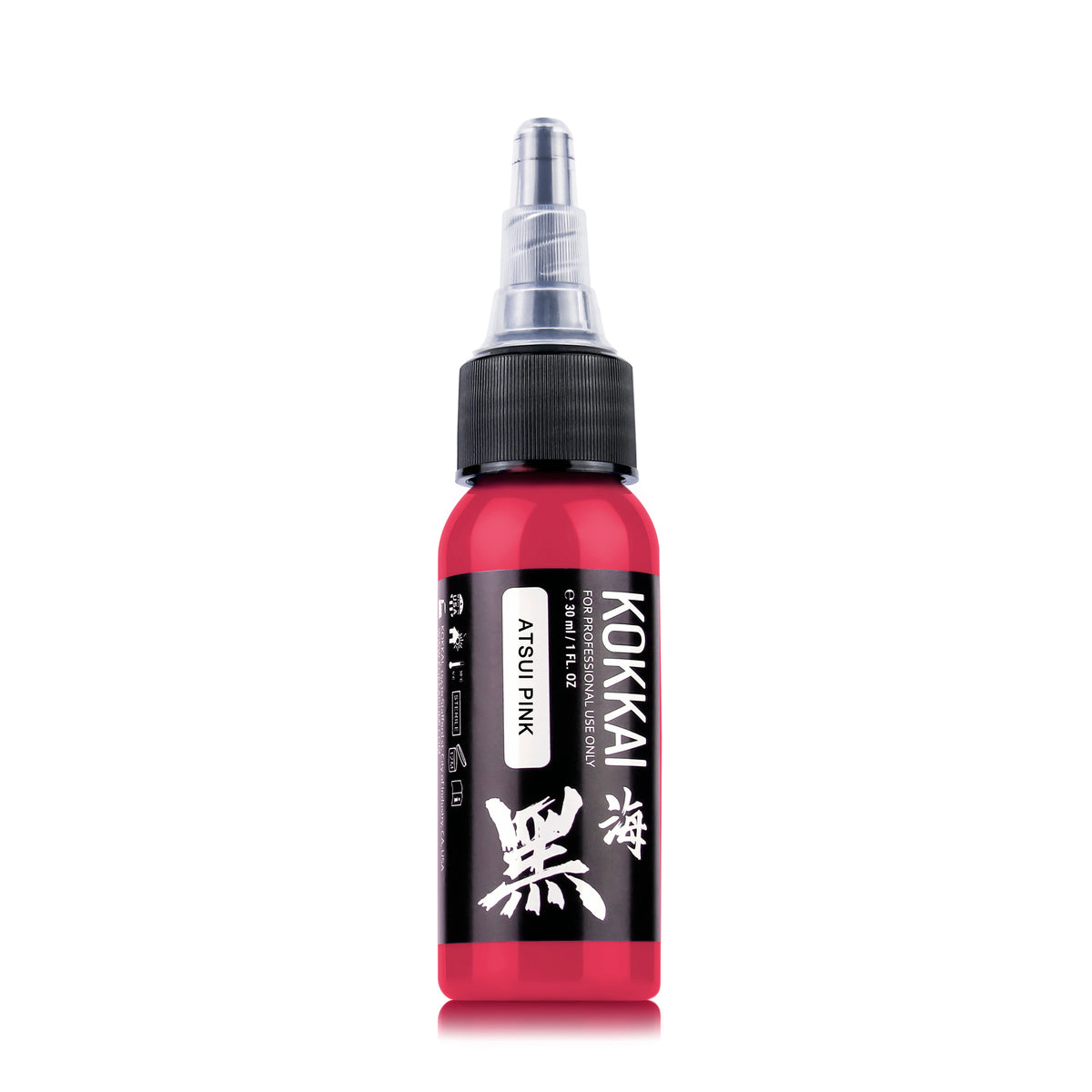 Atsui Pink Tattoo Ink | Bold Hot Pink from Kokkai Sumi – KOKKAI SUMI INK