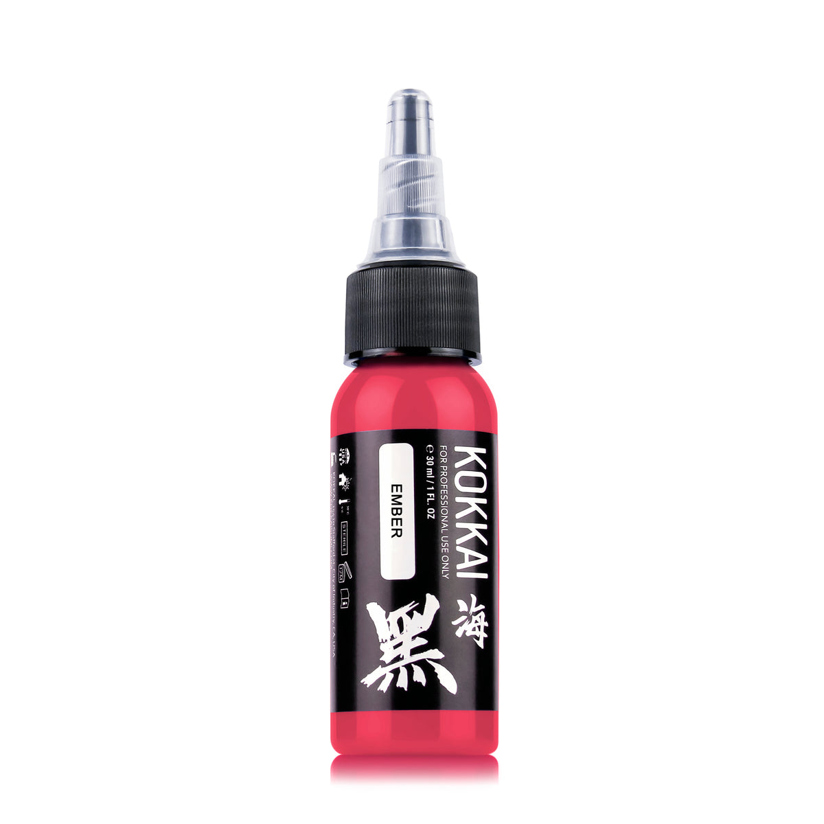 Ember Tattoo Ink | Warm Red-Orange Crafted by Kokkai Sumi – KOKKAI SUMI INK