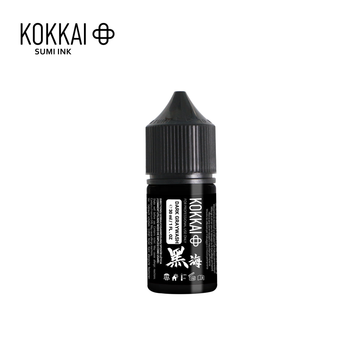 REACH Compliant Graywash Tattoo Ink | Sumi-Inspired Shading Set ...